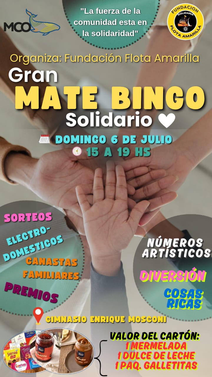El Caletense | Llega el Gran Mate Bingo Solidario para ayudar y compartir